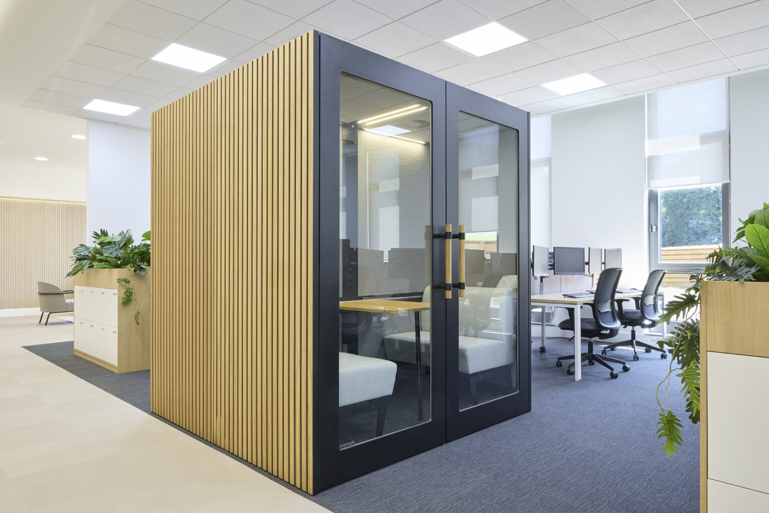 Warwick Estates: Productive Workspace with MiiBox Acoustic Pods - WorkAgile